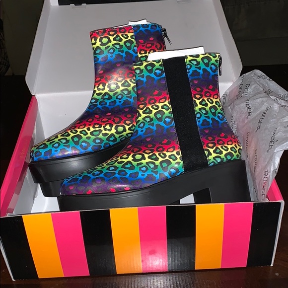 Bumper | Shoes | Bumper Platform Pride Boots | Poshmark
